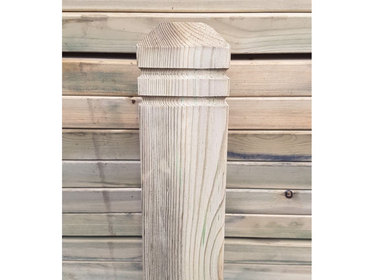4 Way Decking Newel Post