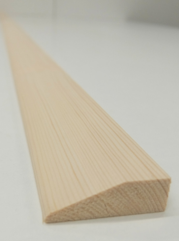 Architrave Timber Chamfer Wood Softwood Pine, Various Lengths 44x14mm 2 ...