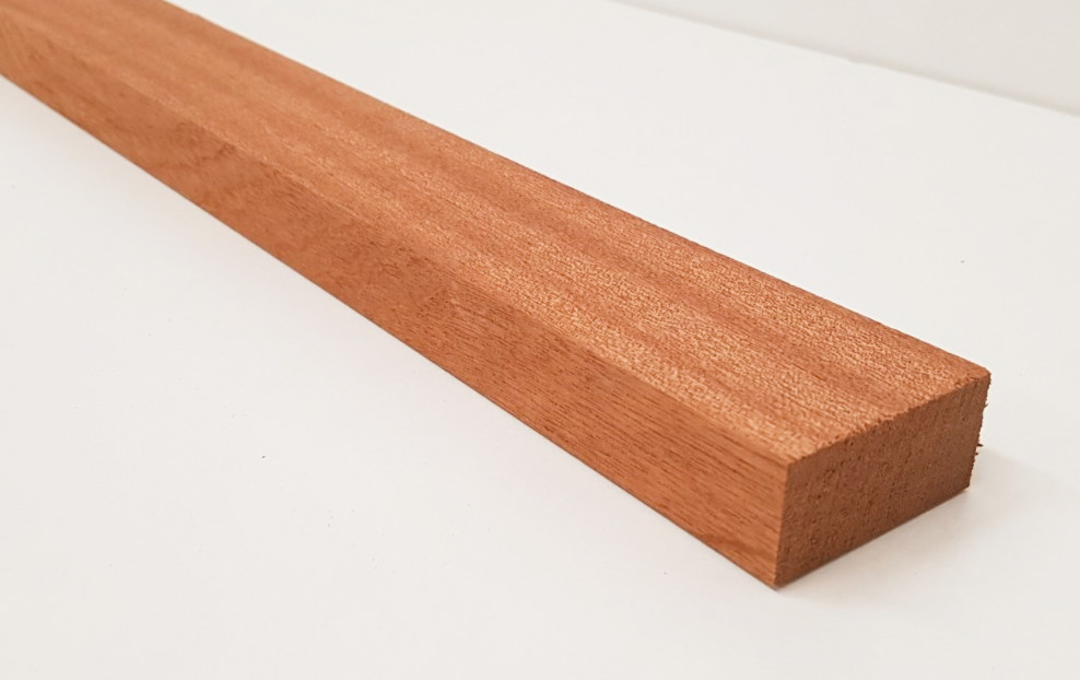 PLANED SAPELE WOOD Hardwood Timber Wooden Kiln Dried Untreated 44x20mm ...